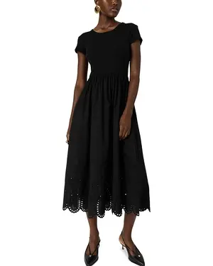 Gerard Darel Round Neck Day Dresses