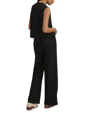 Varley Marla Sleeveless Sweatshirt - Black