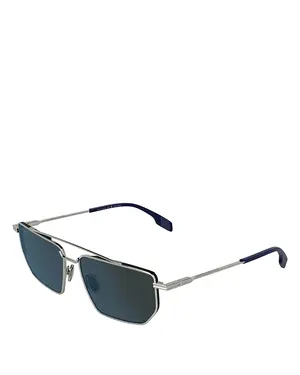 Canada Goose Metal Lines Titanium Navigator Sunglasses Silver