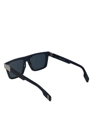 Canada Goose 57mm Vango Rectangular Sunglasses - Transparent Blue