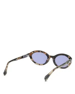 Rag & Bone Oval Sunglasses