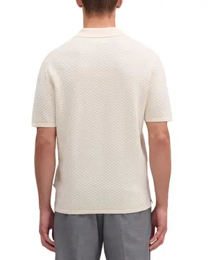 Nn07 Paul Johnny Collar Polo Shirt - Ivory