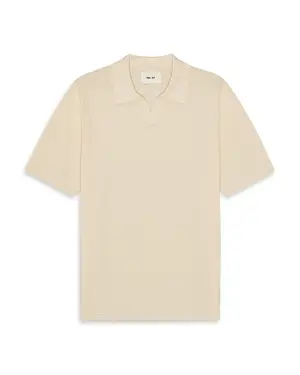 Nn07 Paul Johnny Collar Polo Shirt - Ivory