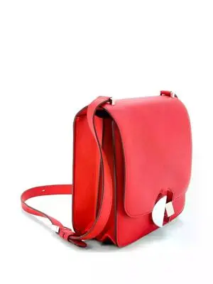 Hermès 2002 Evercolor 20 Shoulder Bag - Red