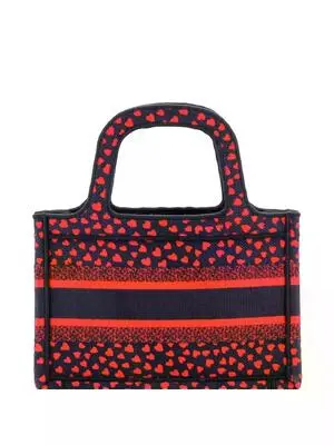 Dior I Love Paris' Embroidered Canvas Mini Tote Bag - Multicolour