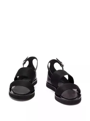 Max Mara Leather Flat Sandals