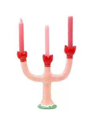 LAETITIA ROUGET Tulip Candle Holder - Pink