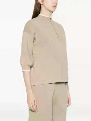 Max Mara Half-zip Sweater
