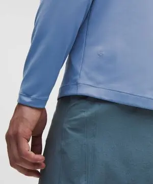Lululemon Showzero Long-sleeve Polo Shirt - Prep Blue