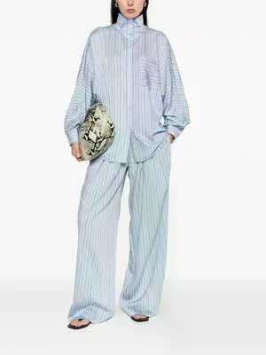 IRO PARIS Light Striped Wide-leg Trousers