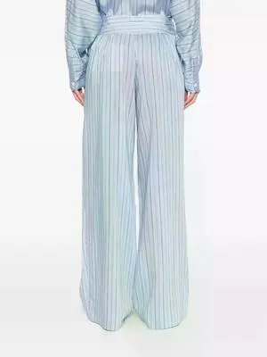IRO PARIS Light Striped Wide-leg Trousers