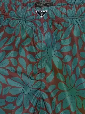 Prada Swim Shorts - Brown