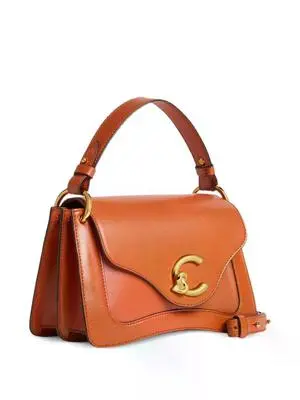 COCCINELLE Small C-me Tote Bag - Orange