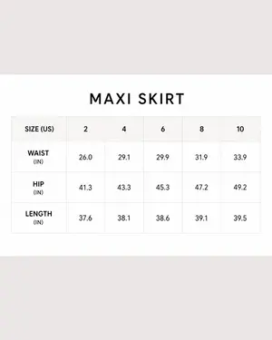 SMWR. BY THE SOMEWHERE CO Swan Lake Tiered Maxi Skirt