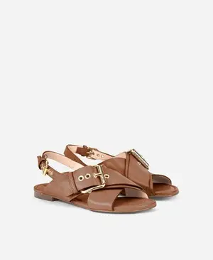 Agl Criss Cross Sandal - Syrup