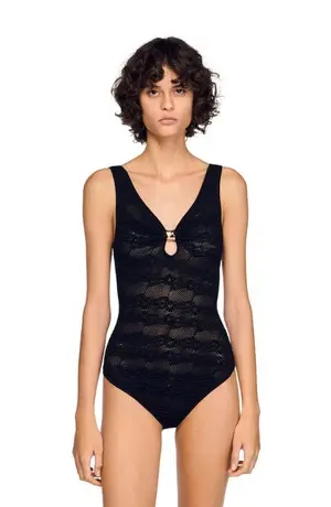 Sandro V Neck Bodysuits