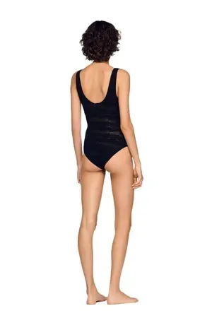 Sandro Jewellery Detail Knit Leotard