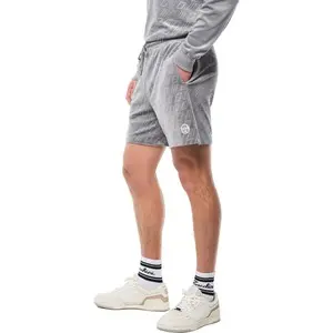 SERGIO TACCHINI Bandiera Debossed Velour Short - Sleet