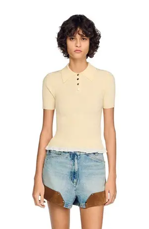 Sandro Polo Shirts For Women