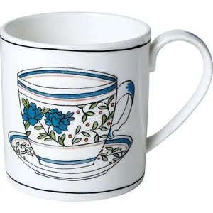 TWIG NEW YORK Heritage Bachelor Button Mug - Multi