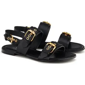 Agl Summer Buckled Sandals - Nero-nero