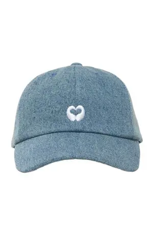 Maje Denim Cap - Blue