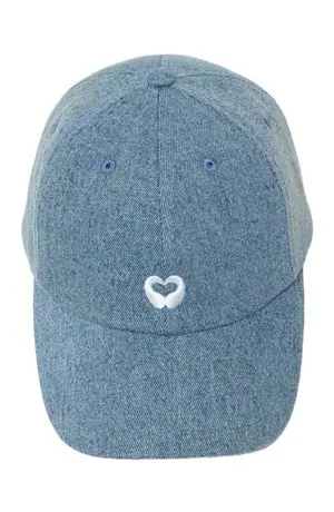 Maje Denim Cap - Blue