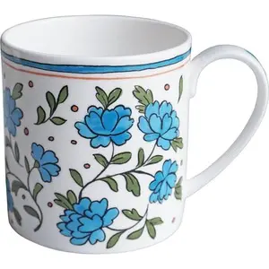 TWIG NEW YORK Heritage Bachelor Button Blooming Mug - Multi