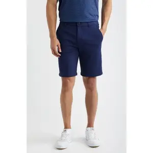 Greyson Sequoia Flat Front Golf Shorts - Maltese Blue