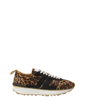 LANVIN Bumpr -print Pony Sneakers - Leopard