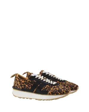 LANVIN Bumpr -print Pony Sneakers - Leopard
