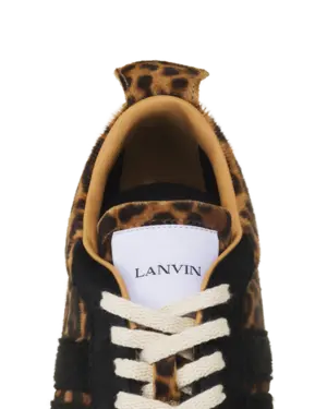 LANVIN Bumpr -print Pony Sneakers - Leopard