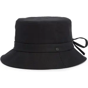 Vince Cotton Canvas Bucket Hat - Black