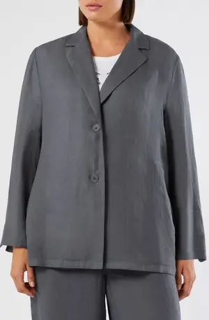 Marina Rinaldi Vozioso Ramie Jacket