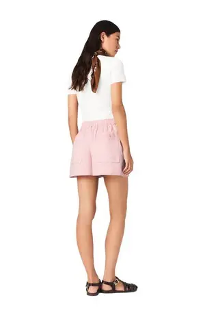 Maje Square-neck Ribbed Top - White