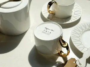 TWIG NEW YORK Cutlery Cup And Saucer Fork Handle