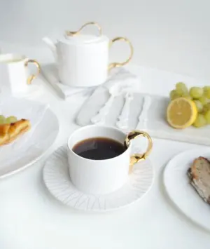 TWIG NEW YORK Cutlery Cup And Saucer Fork Handle