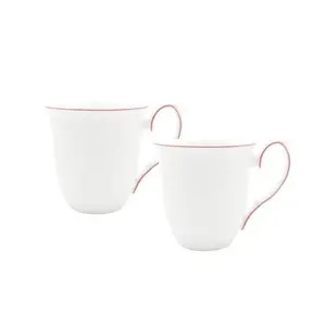TWIG NEW YORK Amelie Set Of 2 Mugs - Roseate