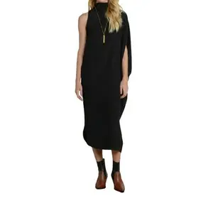 MADISON MAISON X Julie Harrah-mockneck Sleeveless Dress