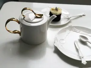 Twig New York Cutlery Low Teapot