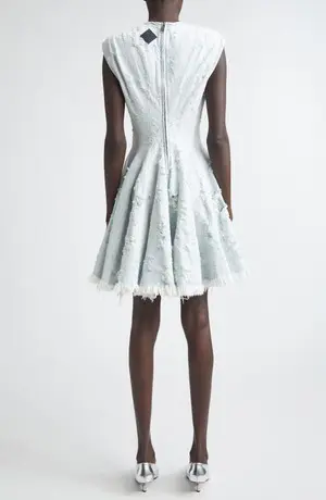 HAIKURE Reese Ripped Denim Dress