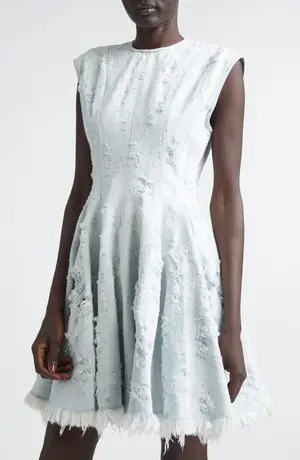 HAIKURE Reese Ripped Denim Dress