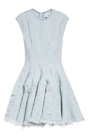 HAIKURE Reese Ripped Denim Dress