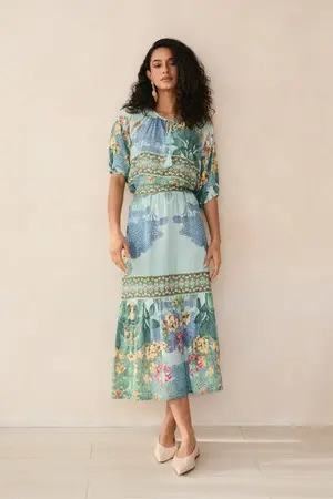 RAISHMA Printed Tracy Skirt