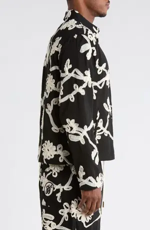 HONOR THE GIFT Floral Ribbon Jacket