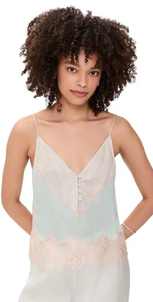 Ronny Kobo Suraiya Satin Tank