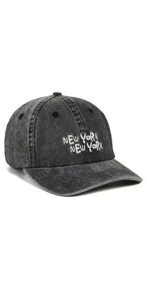 CORRIDOR 80s New York Cap - Black