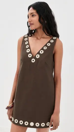 ALEMAIS Denim Mini Dress