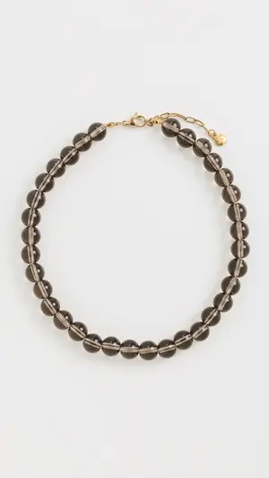 MAYAMAR Lucky Quartz Necklace - Brown