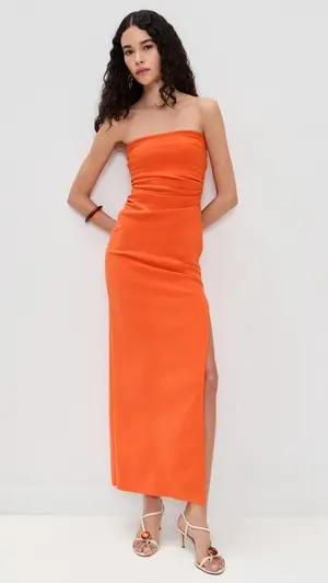 Bec & Bridge Reina Strapless Maxi Dress